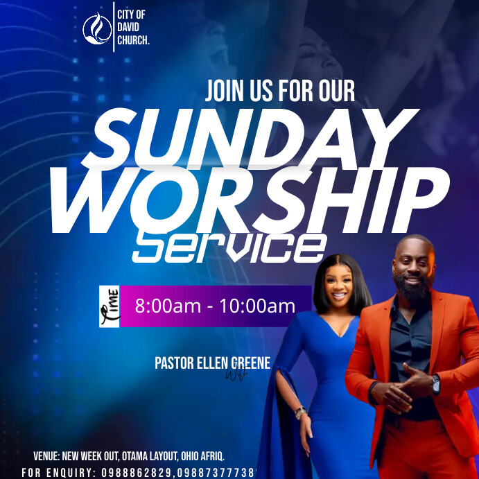 Church flyer Template | PosterMyWall