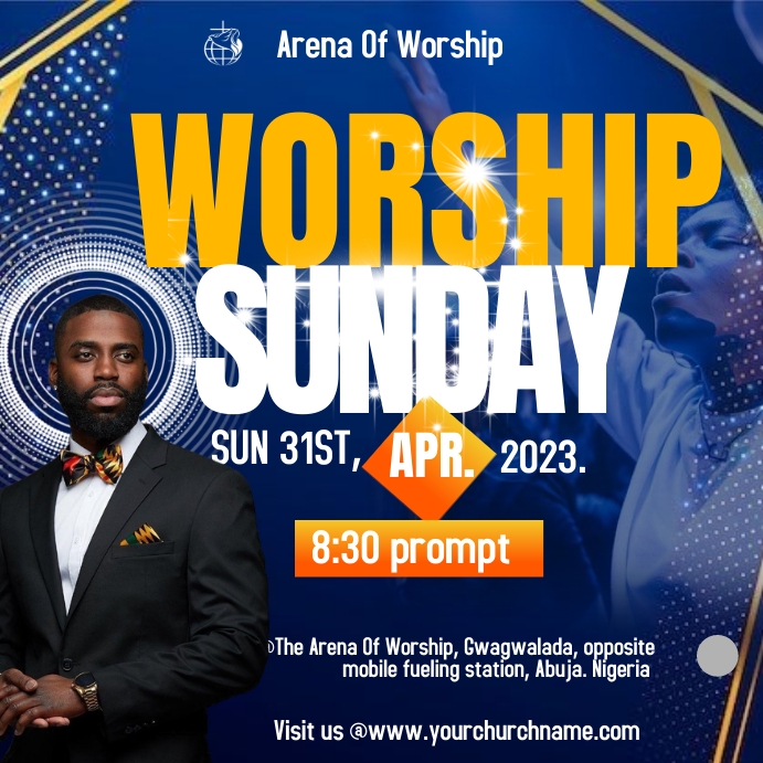 Church flyer Template | PosterMyWall