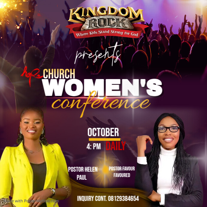 Pamflet Gereja Templat | PosterMyWall