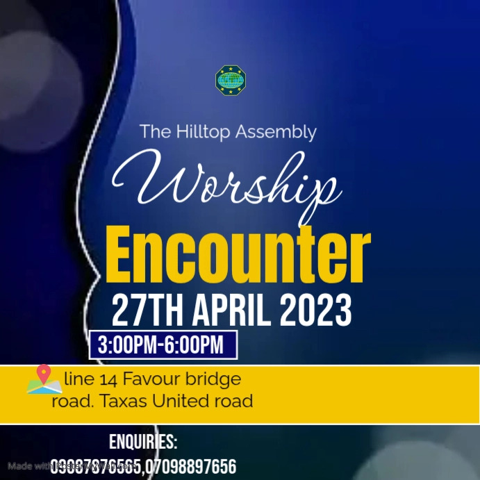 Copy of CHURCH FLYER | PosterMyWall