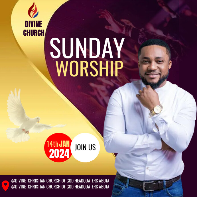 Plantilla de church flyer | PosterMyWall