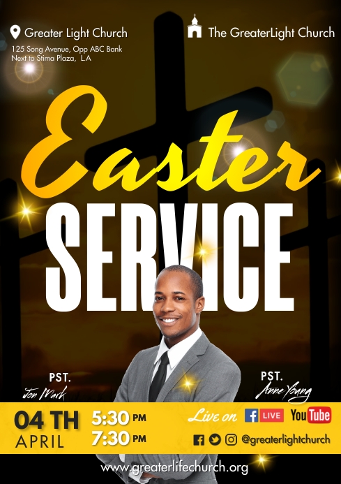 Church Flyer Template | PosterMyWall