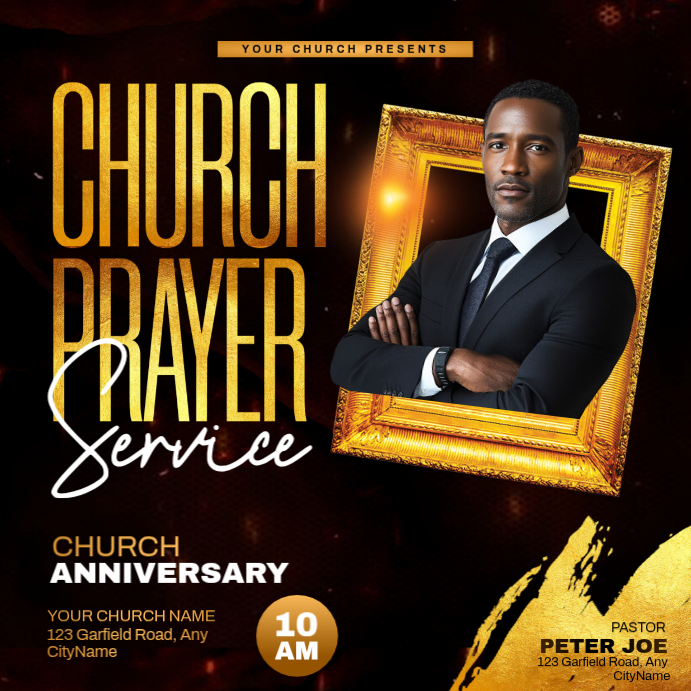 church flyer Template | PosterMyWall