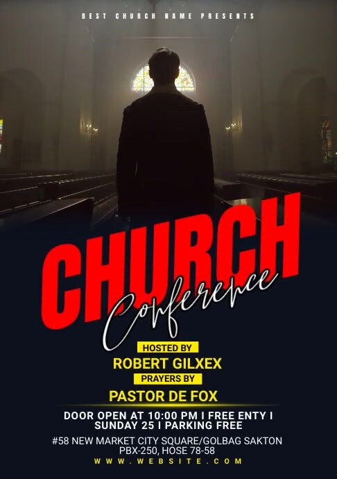 Church Flyer Template | PosterMyWall