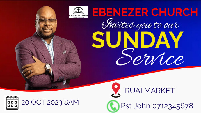 Church flyer Template | PosterMyWall