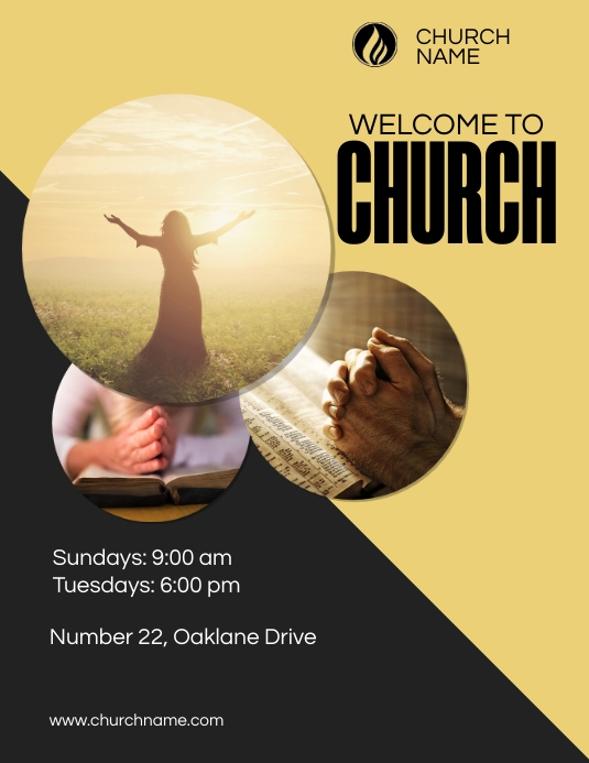 Church Flyer Template | PosterMyWall