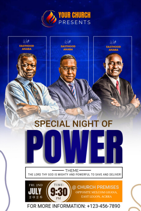 Church flyer | PosterMyWall