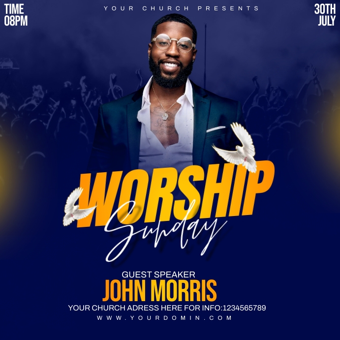 Copy of Church flyer | PosterMyWall