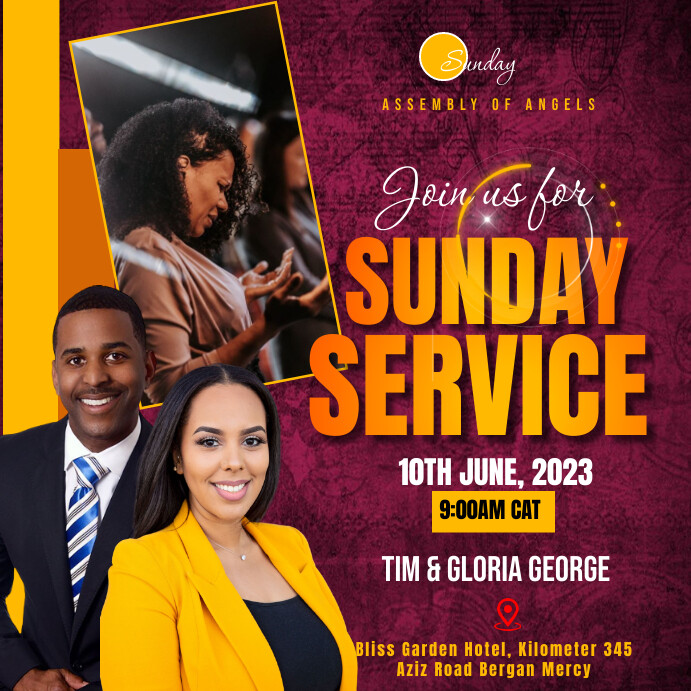 church flyer Template | PosterMyWall