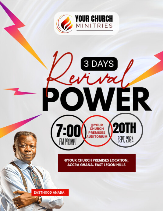 Church flyer | PosterMyWall