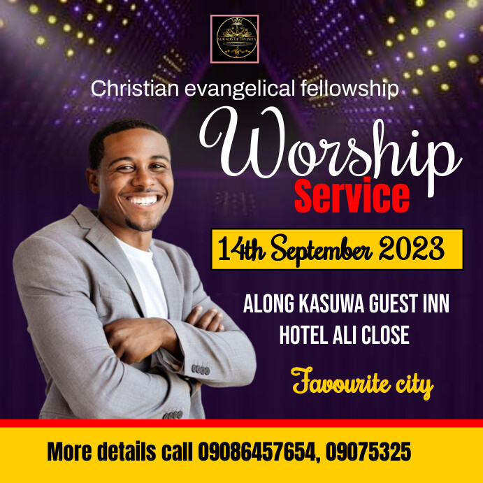 Church flyer Template | PosterMyWall