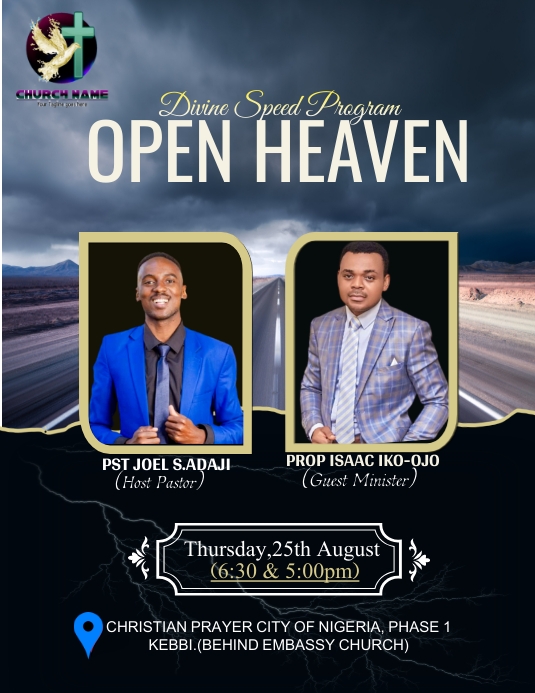 CHURCH FLYER Template | PosterMyWall