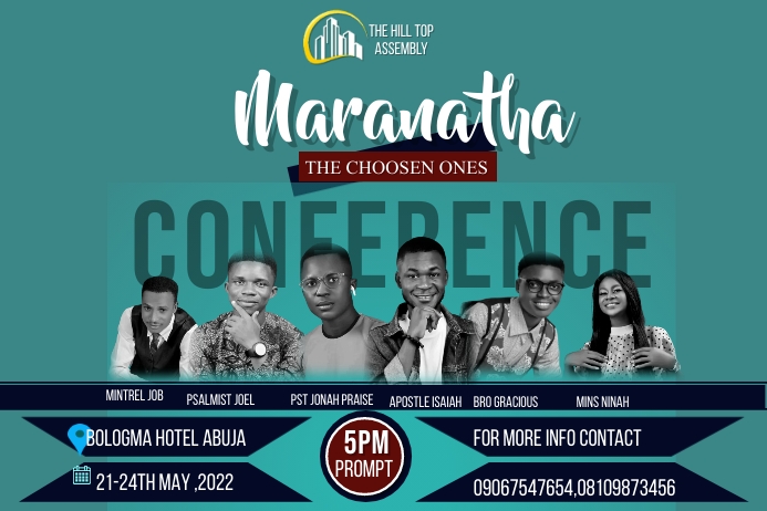 Pamflet Gereja Templat | PosterMyWall