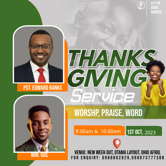 Church flyer Template | PosterMyWall