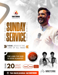 church flyer Template | PosterMyWall