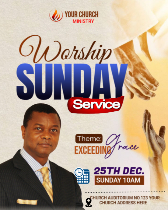 Copy of CHURCH FLYER | PosterMyWall