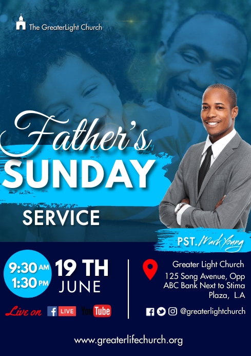 Church flyer Template | PosterMyWall