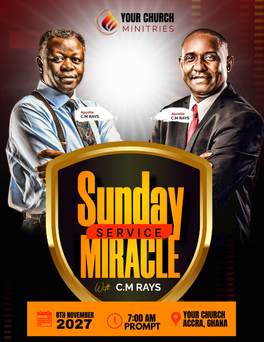 Church flyer | PosterMyWall