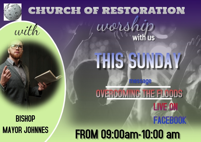 CHURCH FLYER Template | PosterMyWall