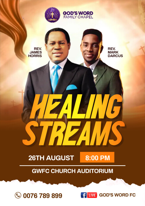 church flyer Template | PosterMyWall