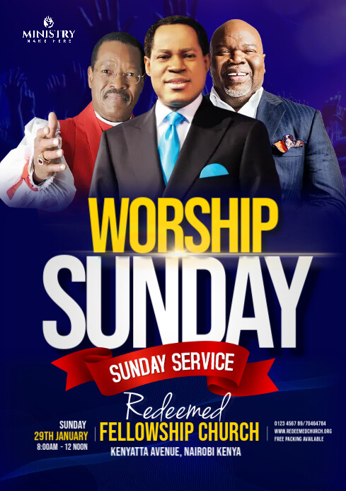 CHURCH FLYER Template | PosterMyWall