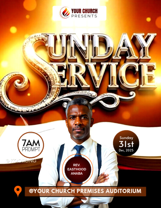 Church flyer | PosterMyWall