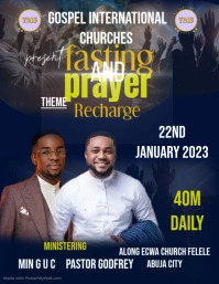 deliverance service flyer poster (1) Template | PosterMyWall
