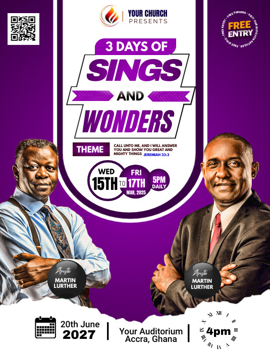 Church flyer | PosterMyWall