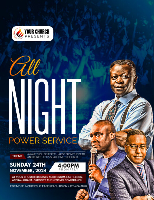 Church flyer | PosterMyWall