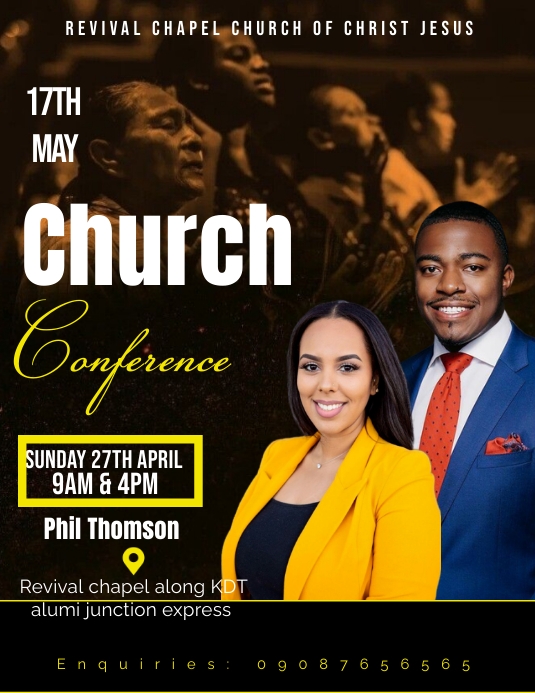 Copy of CHURCH FLYER | PosterMyWall