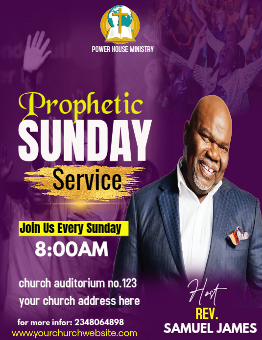 CHURCH FLYER Template | PosterMyWall