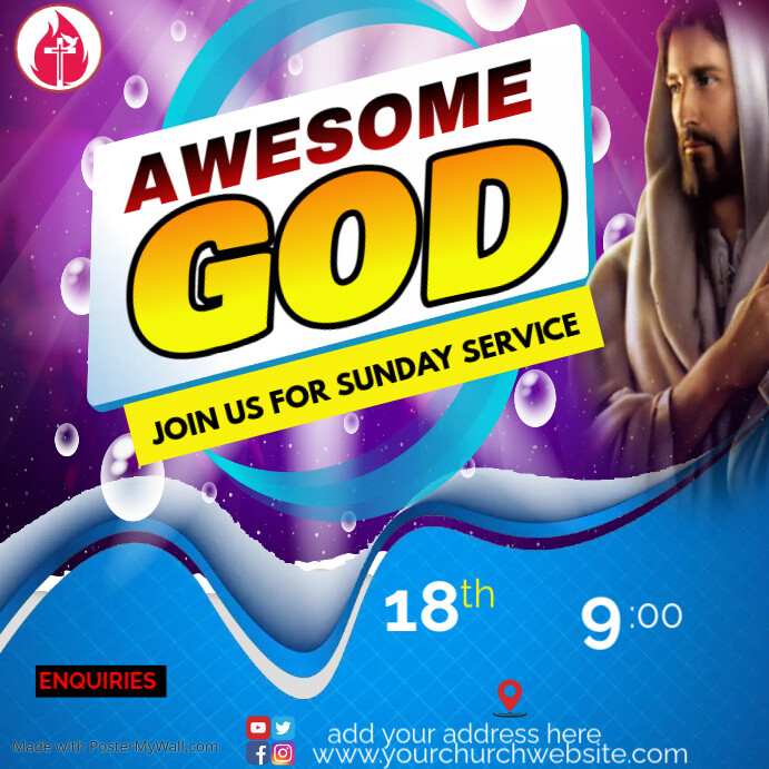 Copy of CHURCH FLYER | PosterMyWall