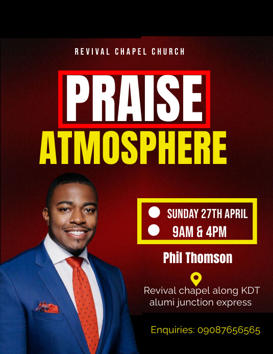 CHURCH FLYER Template | PosterMyWall