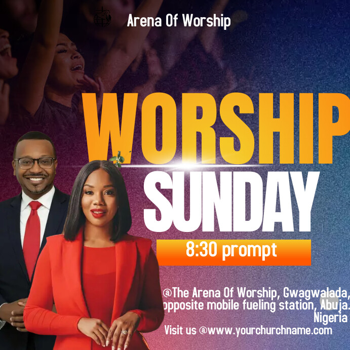 Church flyer Template | PosterMyWall