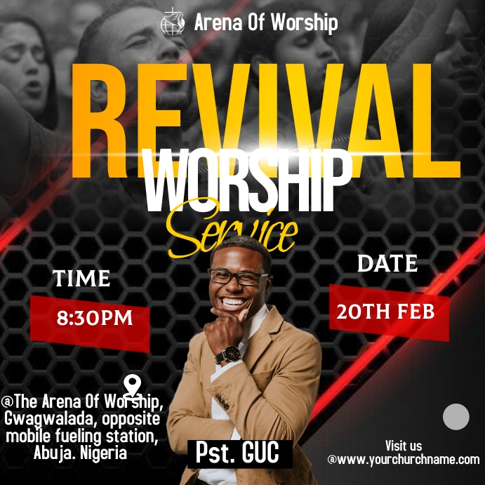 Church flyer Template | PosterMyWall