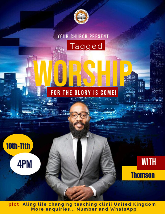 CHURCH FLYER Template | PosterMyWall