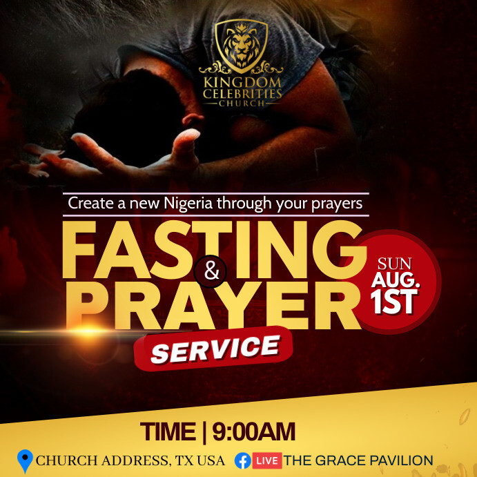 church flyer Template | PosterMyWall