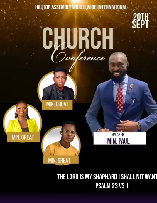 Church flyer Template | PosterMyWall