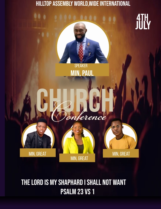 Copy of CHURCH FLYER | PosterMyWall