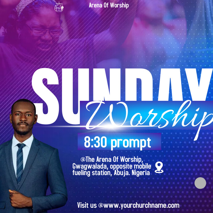 Church flyer Template | PosterMyWall