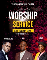 CHURCH FLYER Template | PosterMyWall