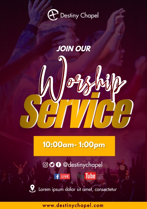 Church Flyer Template | PosterMyWall