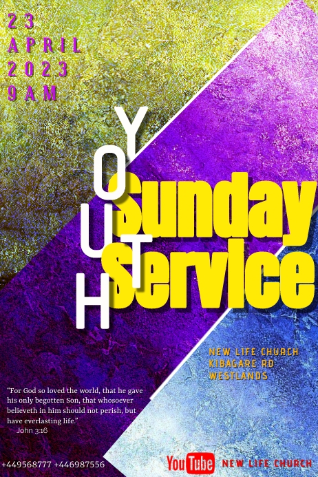 CHURCH FLYER Template | PosterMyWall