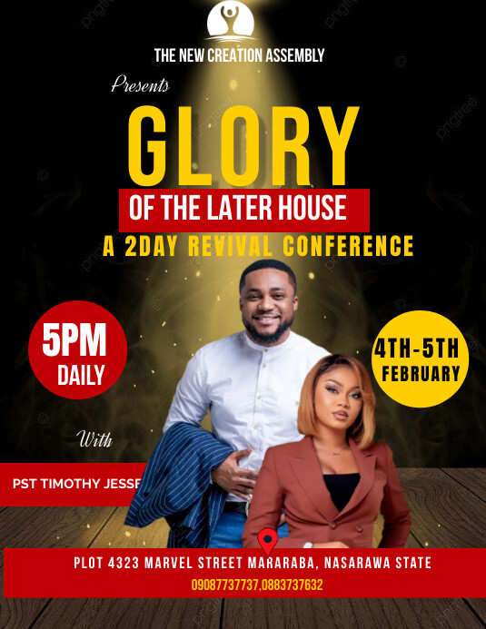 Plantilla de CHURCH FLYER | PosterMyWall