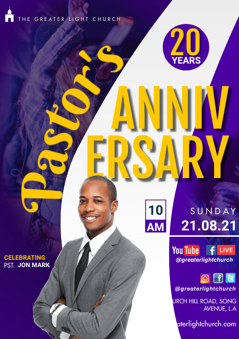 Church Flyer Template | PosterMyWall