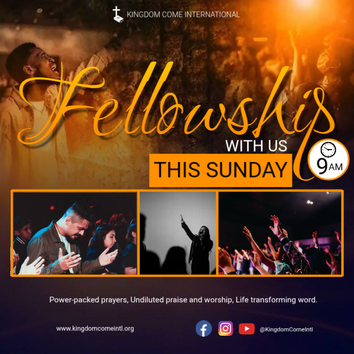 church flyer Template | PosterMyWall