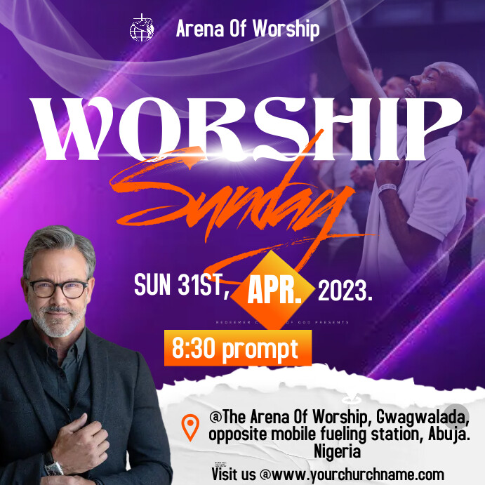 Church flyer Template | PosterMyWall