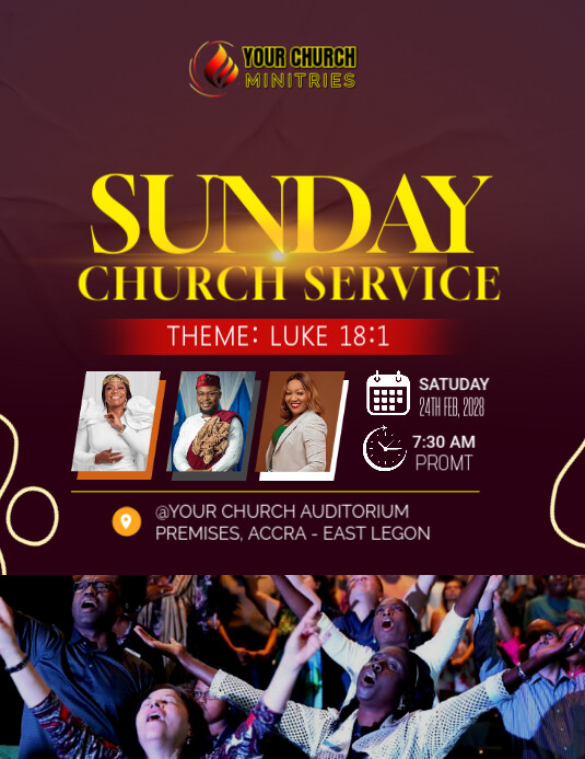 Church flyer | PosterMyWall