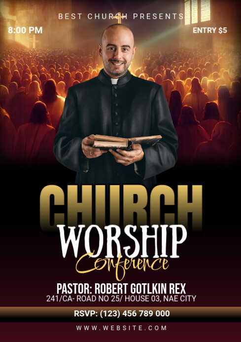 Church Flyer Template | PosterMyWall