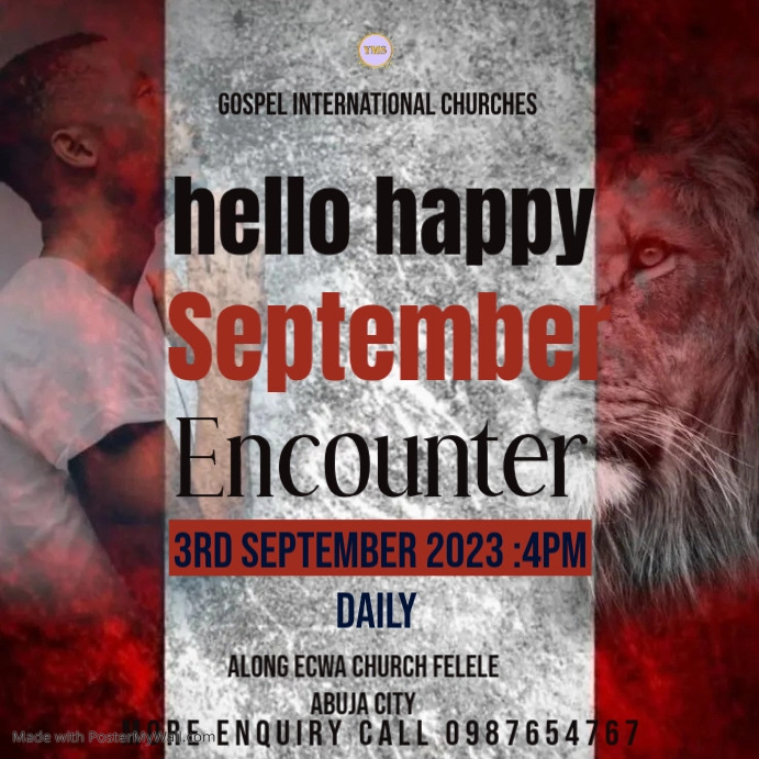 Plantilla de CHURCH FLYER | PosterMyWall